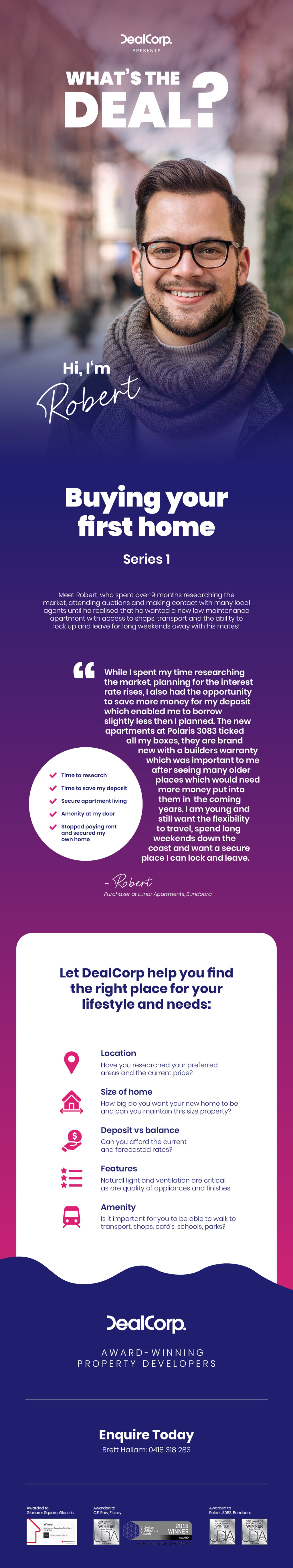 What's the Deal? Meet Robert. | DealCorp